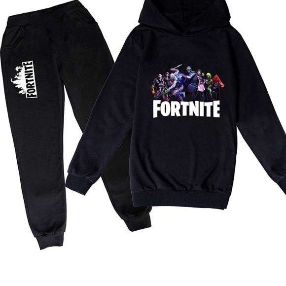 Shirts & Tops | Fortnite Pullover Hoodie And Sweatpants Suit 2 Pie ...